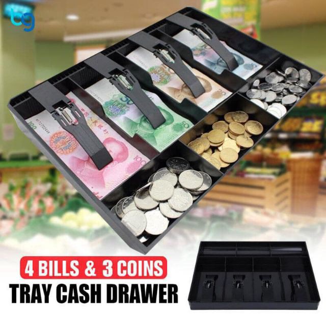 Money Tray Cash Register Drawer Insert Tray Portable Currency Till ...