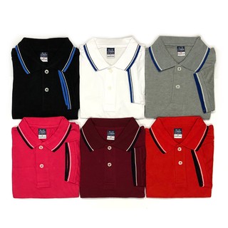 Blue Corner Men's Polo Shirt With Stripes Lining (STYLE 4) | Shopee ...