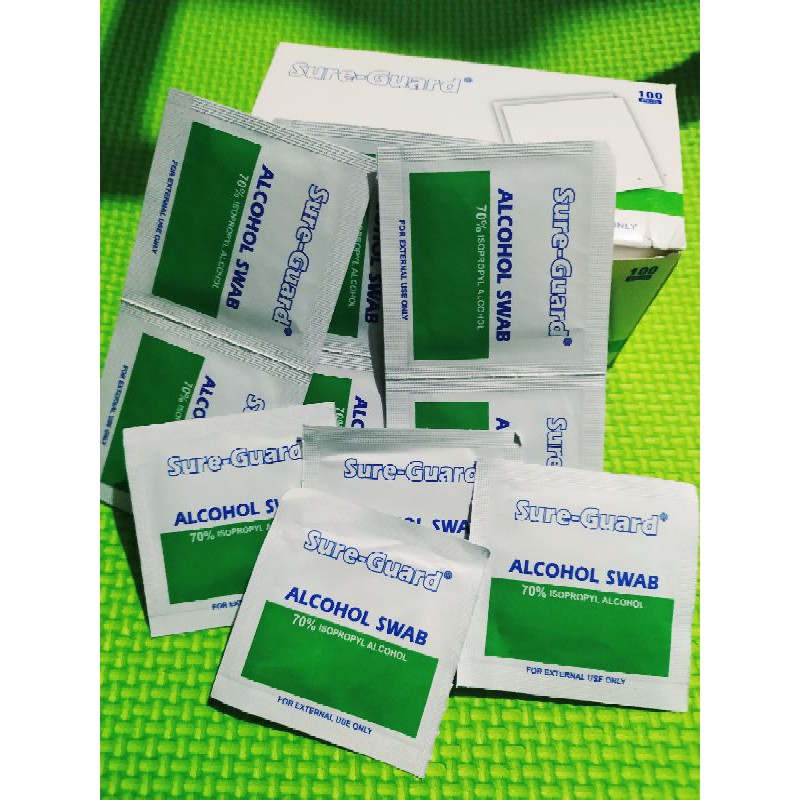 5PCS ALCOHOL SWAB 70% | Shopee Philippines