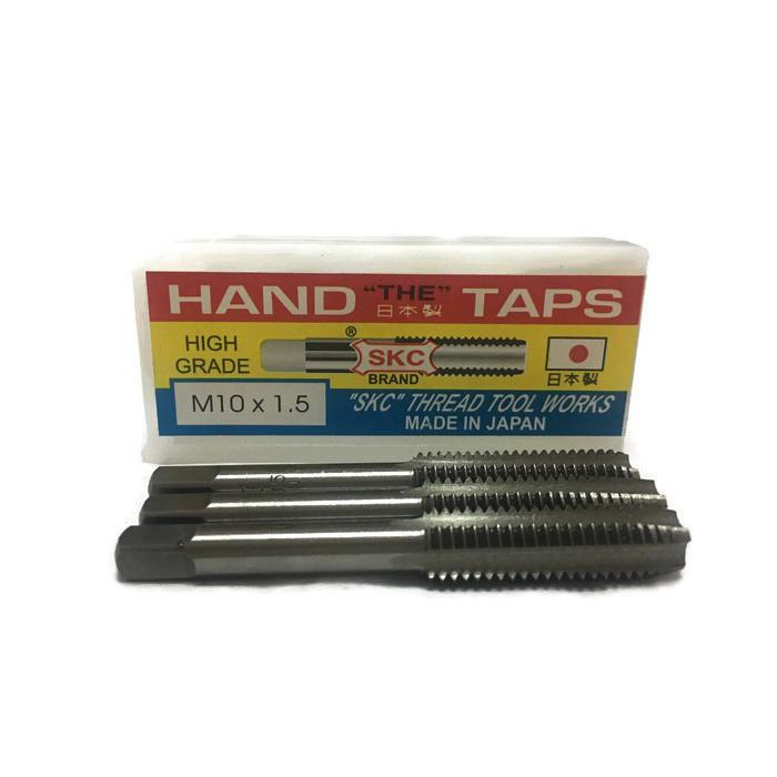 SKC 3 pc. Hand Tap Set M10x1.5 Made in Japan | Shopee Philippines