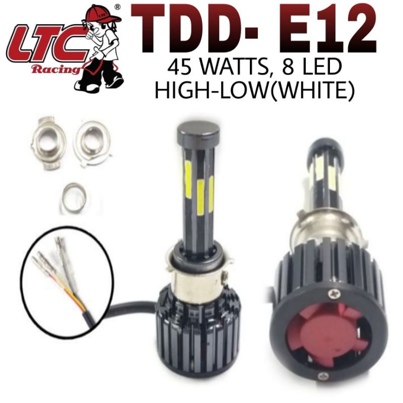 TDD E12 45 Watts Headlight (White) | Shopee Philippines
