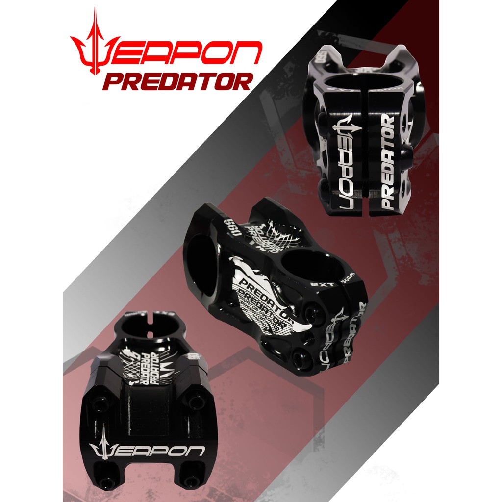 Weapon Predator AM All Mountain Stem (Black/White) | Shopee Philippines
