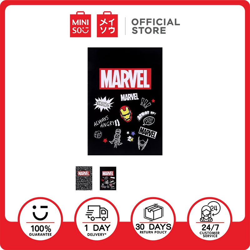 Miniso Marvel Stitch Bound Book | Shopee Philippines