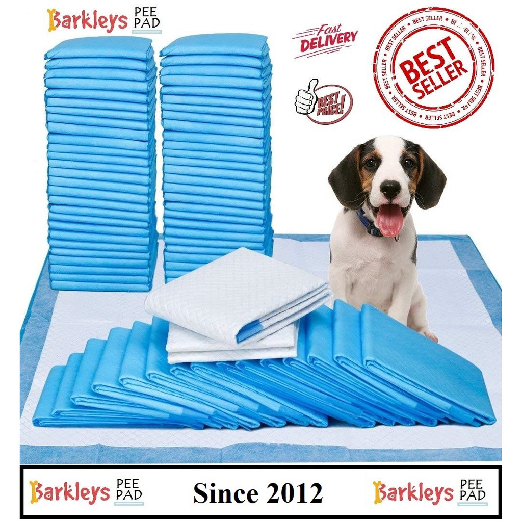 Barkley's Dog Pee Wiwi Pad (100 pcs) 32x45cm | Shopee Philippines