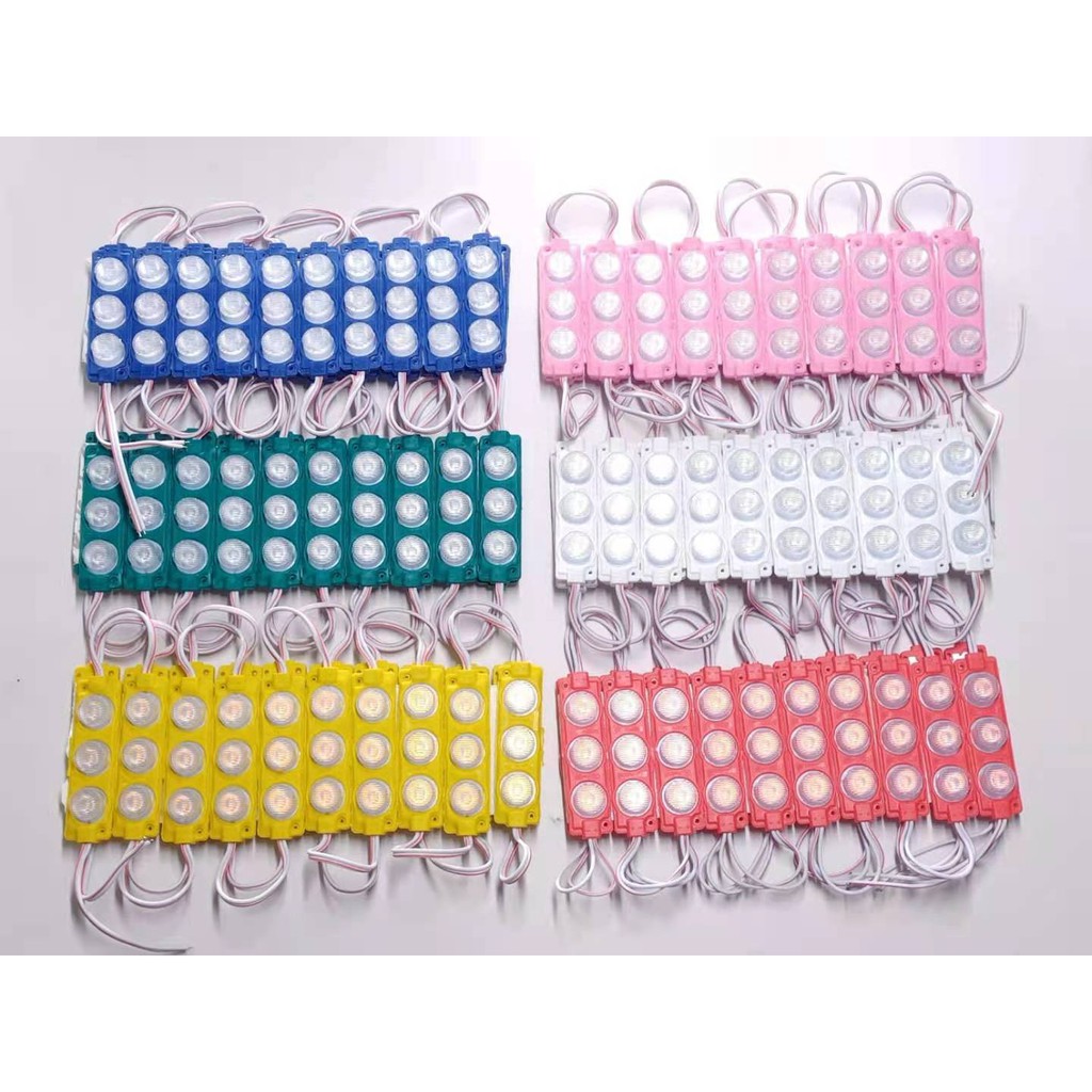 Led Light Module 3 eyes 12V ( 1 PC ONLY ) | Shopee Philippines