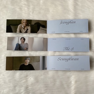 Seventeen Attacca Album Inclusions - Postcard Folding Card | Shopee ...