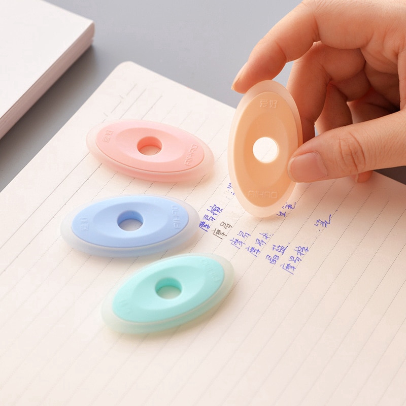 Erasable Pen Eraser Cute Kawaii Mini Rubber Eraser with Erasable Pens ...