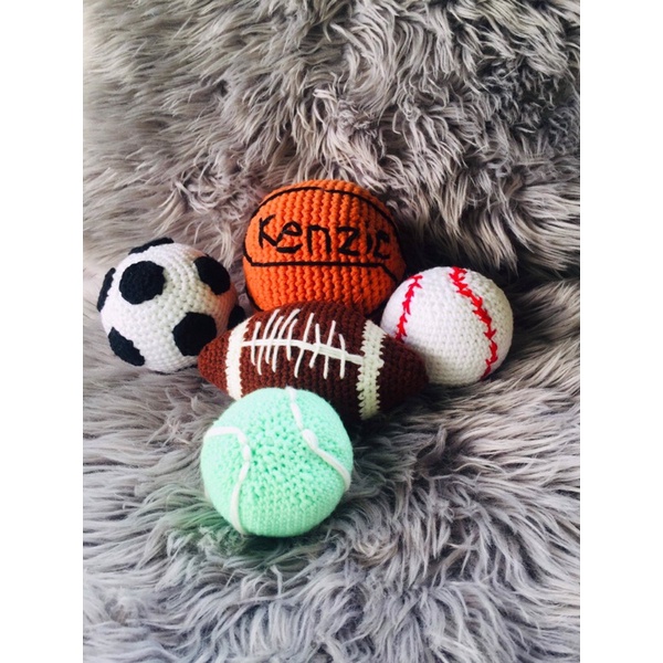 Crochet Balls | Amigurumi | Basketball | Baseball | Softball | Soccer ...