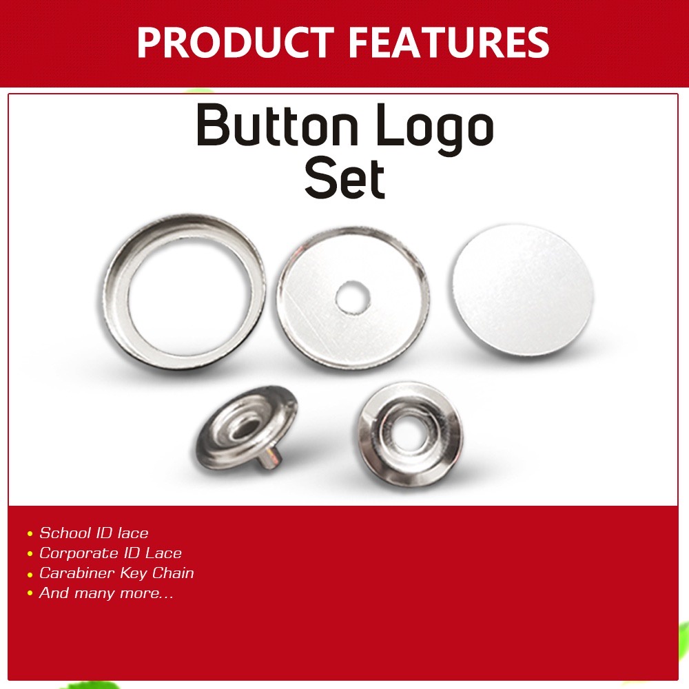 ID button logo set for lace making 100pcs | Shopee Philippines