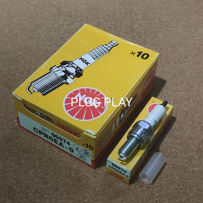 NGK Spark Plug CPR6EA-9 Wave125/Xrm125/Dash110/Barako | Shopee Philippines