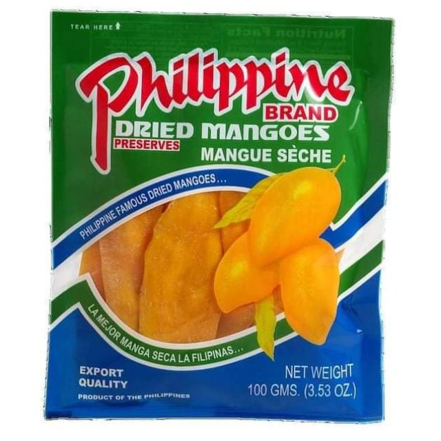 Phil Brand Dried Mango Chips 100g | Shopee Philippines