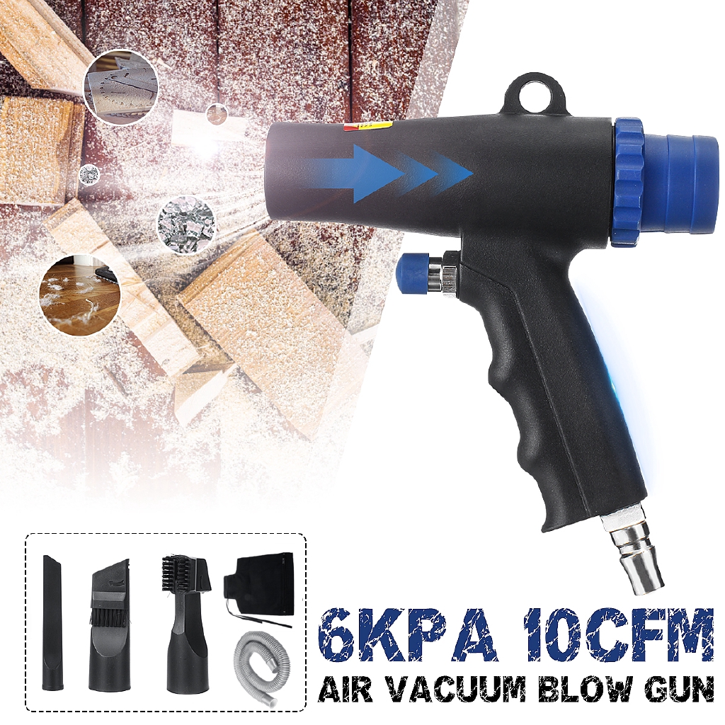 High Pressure Air Duster Compressor Air Vacuum Blow Suction Guns Pistol ...