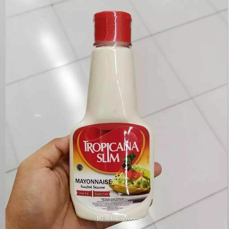 Tropicana Slim Mayonaise Roasted Sesame - Salad Dressing Sugar Free ...