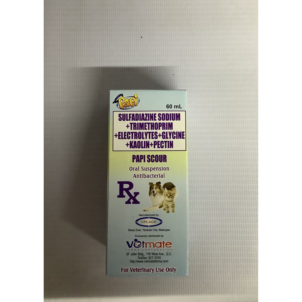Papi Scour oral suspension Antibacterial | Shopee Philippines