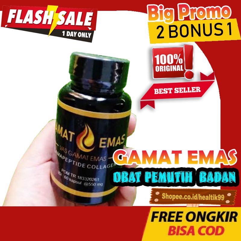 Original Gold GAMAT VAS - GAMAPEPTIDE COLLAGEN - Natural Skin Bleach ...