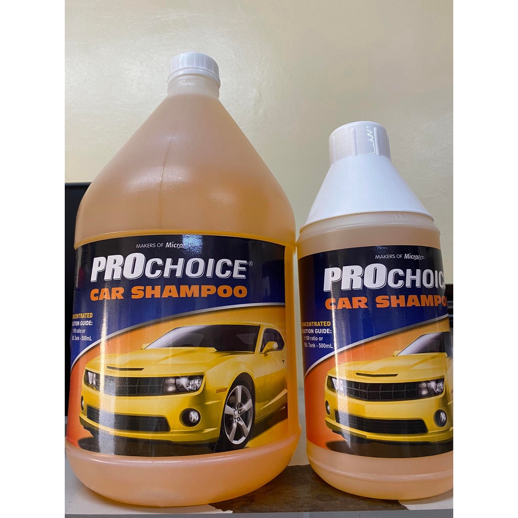 Microtex MTX Prochoice Car Shampoo 1 Gal 4L 3800ml | Shopee Philippines