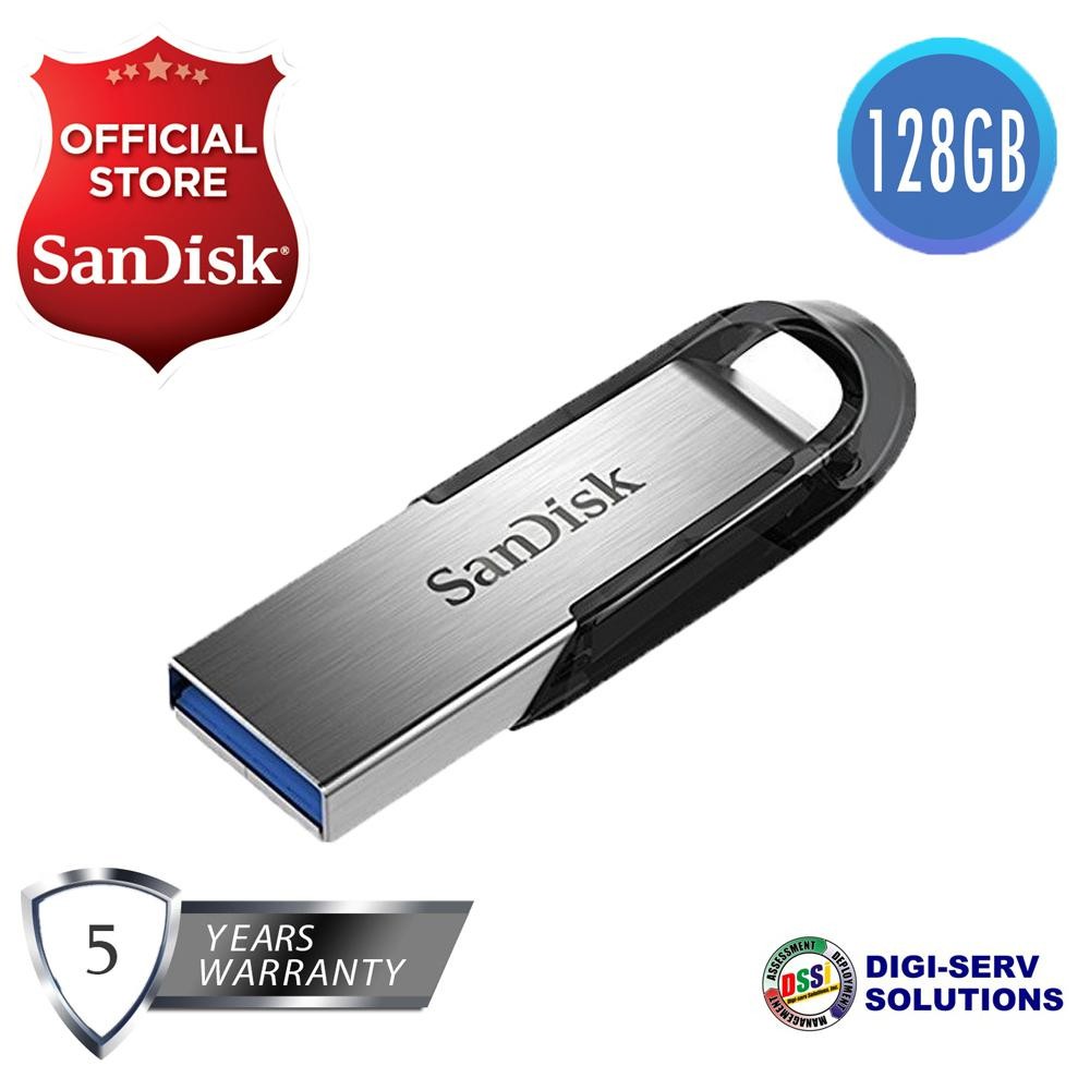 SanDisk Ultra Flair 128GB SDCZ73-128G-G46 USB 3.0 Flash Drive (Speed Up to 150MB/s) | Shopee ...
