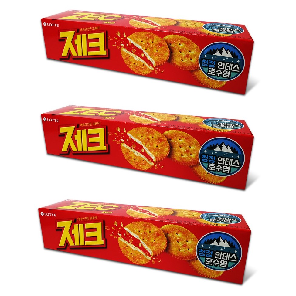 LOTTE Zec Original Biscuits (6 x 100g) | Shopee Philippines