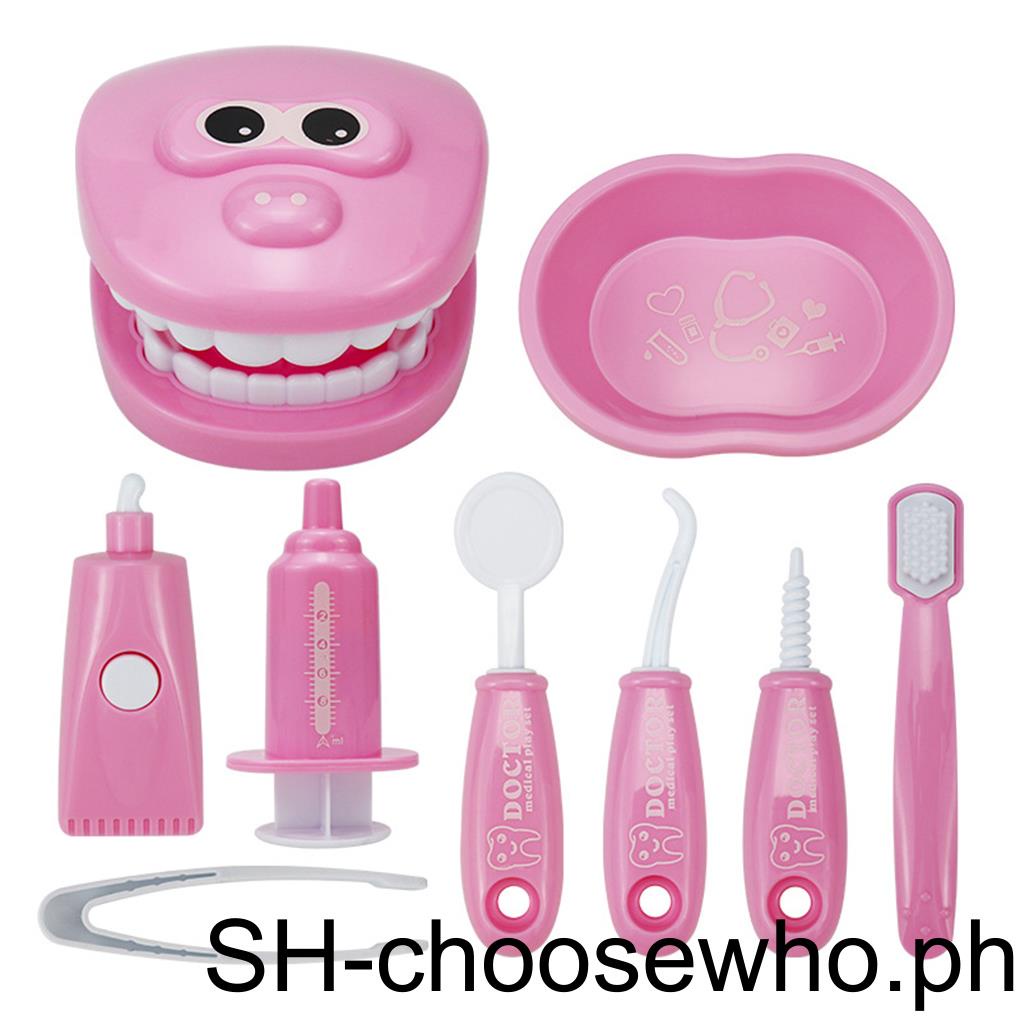 [Choo] 9 Pieces Kids Educational Preschool Toothbrush Toys Teeth Model ...