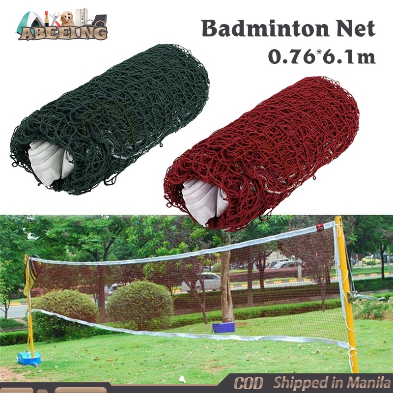 6.1mX0.76m Professional Badminton Net Outdoor Tennis Net Mesh ...