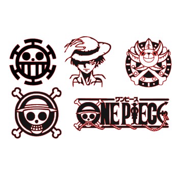 one piece vinyl cut out sticker set | Shopee Philippines