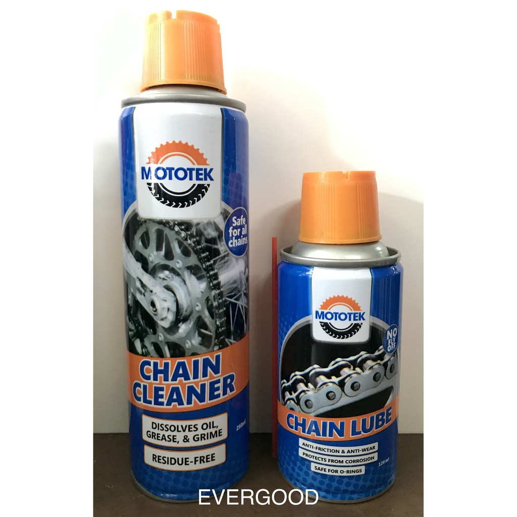 Mototek Chain Lube and Chain Cleaner Original | Shopee Philippines