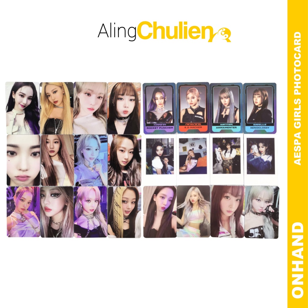 Aespa Girls Official Photocard Real World Kwangya Digipack Album PC | Shopee Philippines