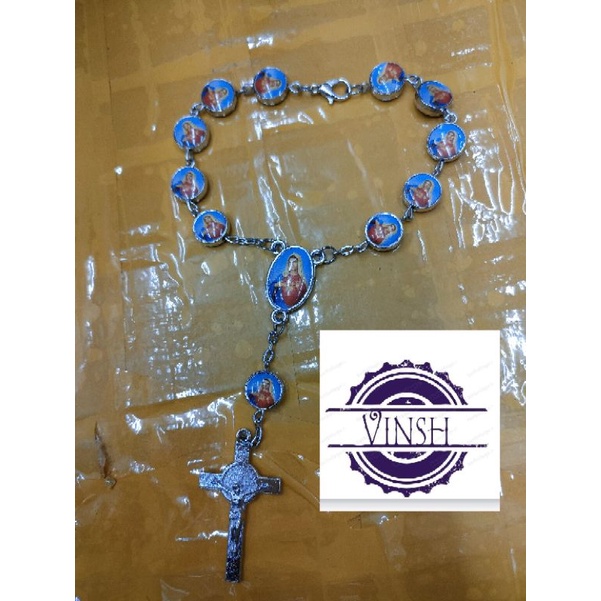 Shop at Vinsh Immaculate Heart of Mary Car Rosary | Shopee Philippines