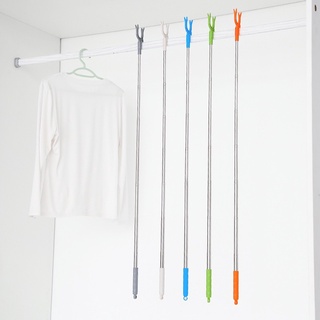 Clothes Pole Fork Scalable Closet Stick Hook Picker Panungkit ...