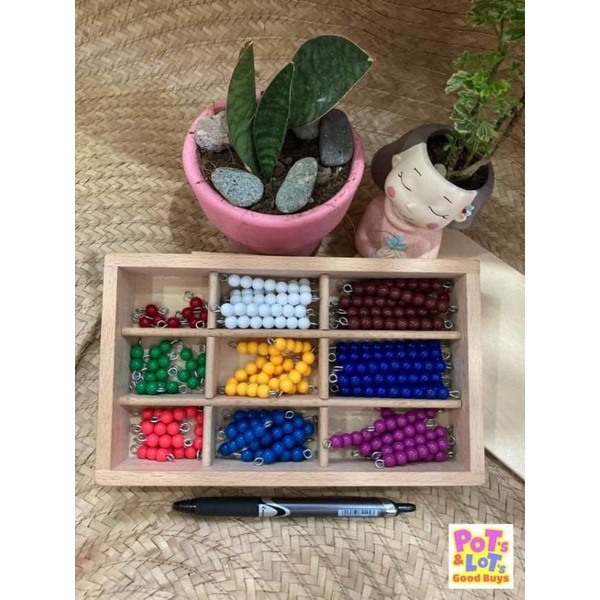 Montessori Counting Beads Math Beads Montessori Math | Shopee Philippines