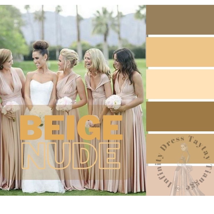 Biege Skintone- Spandex Infinity Dress Taytay Tiangge Kids to Plus Size ...