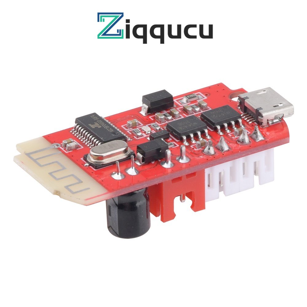 Occkic Audio Amplifier DIY 3.7-5V Dual Plate 5W Bluetooth Speaker ...