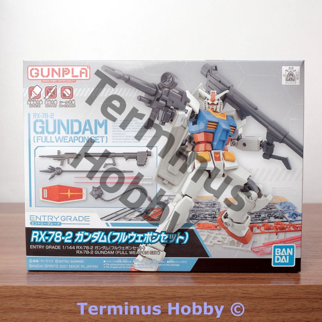 Entry Grade RX-78-2 Gundam Full Weapon Set #09 | Shopee Philippines
