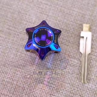 Universal Motorcycle CNC Modified Key Cover CNC Key Bit Hexagon Key Tip ...