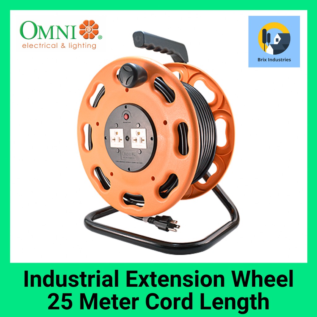 Omni Industrial Extension Wheel 25 Meter Cord #WEW-25M/DS Industrial ...