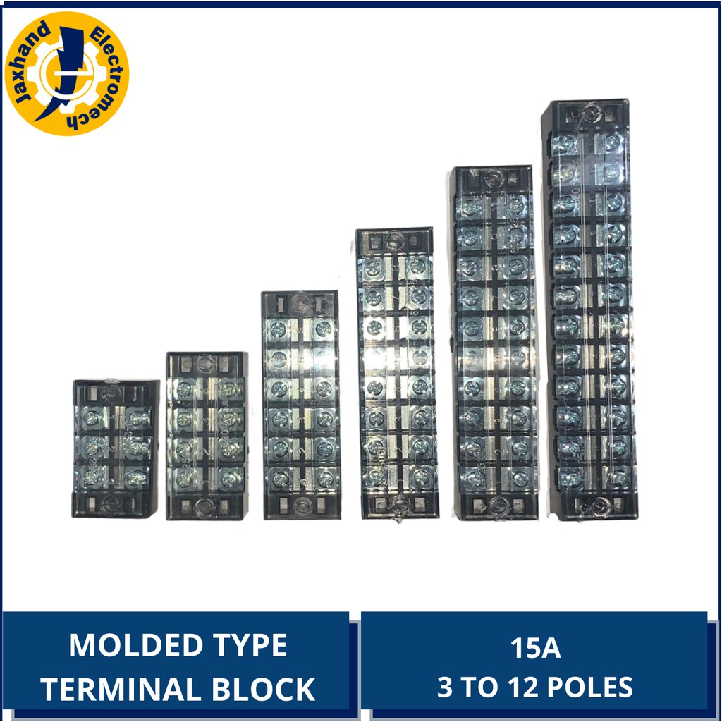 Molded Type Terminal Block 15A | Shopee Philippines Molded Type Terminal Block 15A | Shopee Philippines