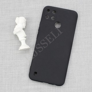 Realme C21Y Case Matte Black Silicone Soft TPU Cover RealmeC21Y C 21y ...