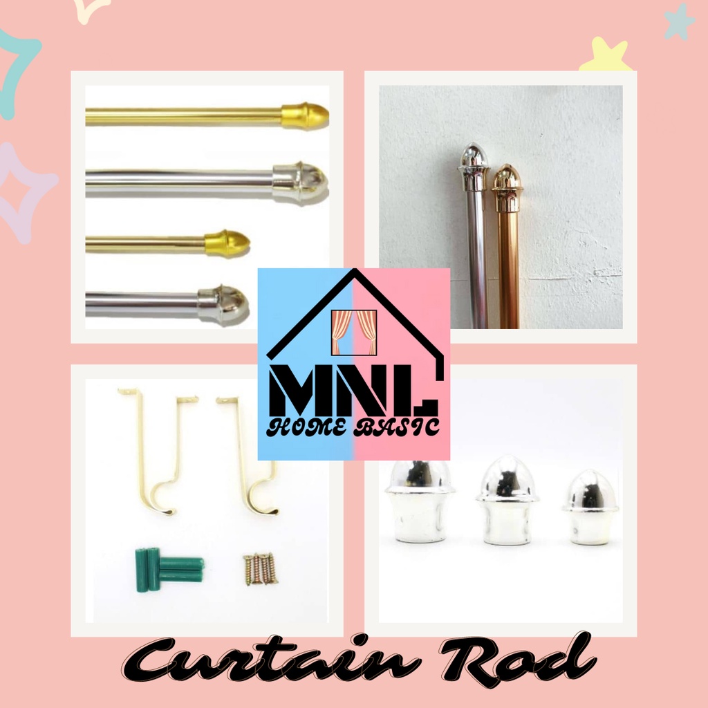 Retractable Curtain Rods 1 to 3 Meters | Shopee Philippines