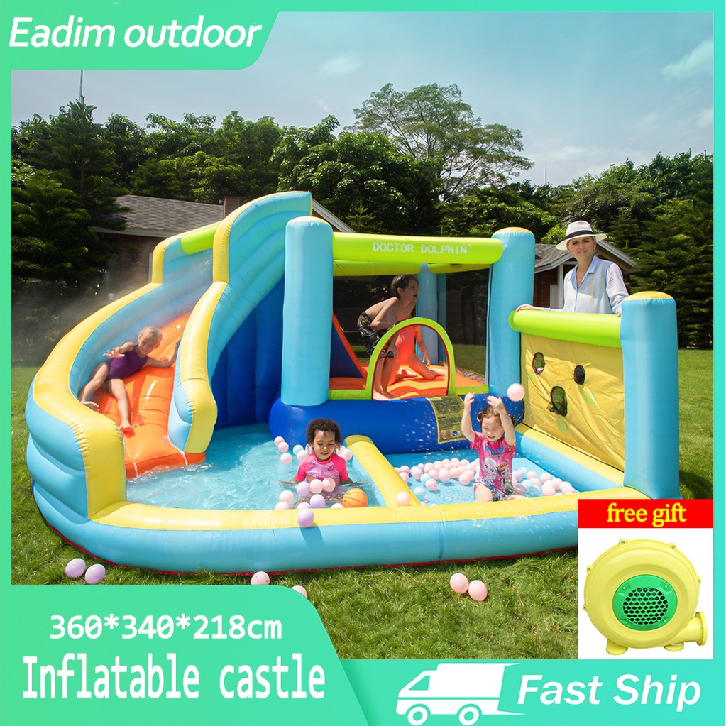 Inflatable Slide playground Jumping Inflatable Castle Children's ...