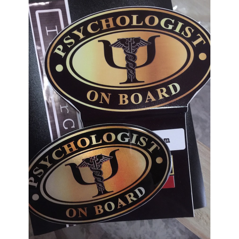 IdYourCar - Psychologist Set - Plate # Mount & 3D Domed Rear Window ...