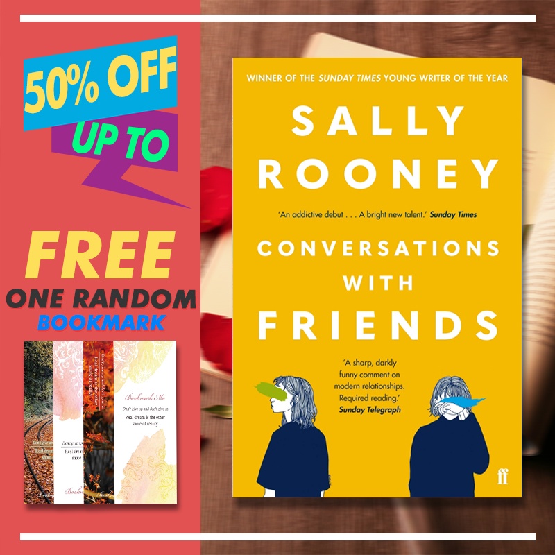 Conversations with Friends Sunday Times Sally Rooney Chat book | Shopee ...