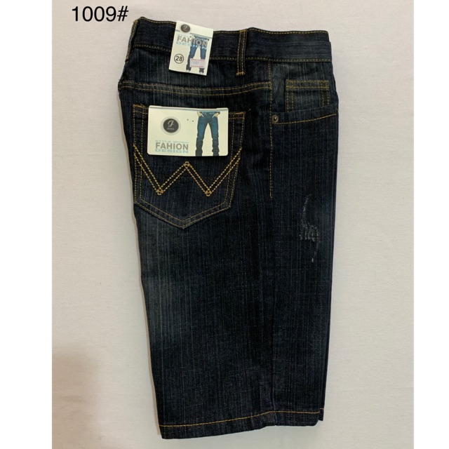 Men’s Tattered short/fashion casual maong short | Shopee Philippines