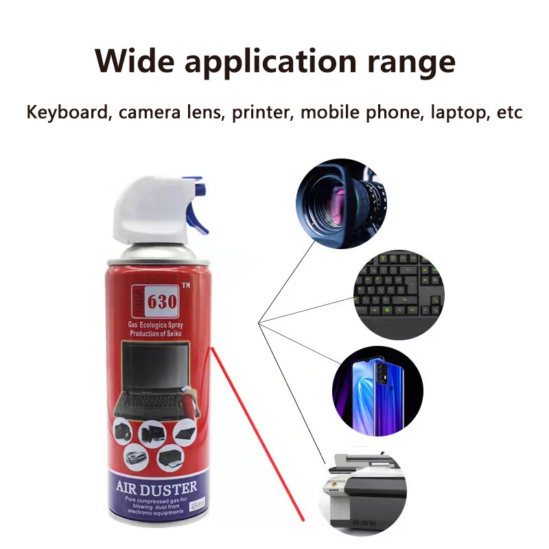 360 Air Duster 15oz/450ml Compressed Air Can for PC Laptop | FIVERS ...