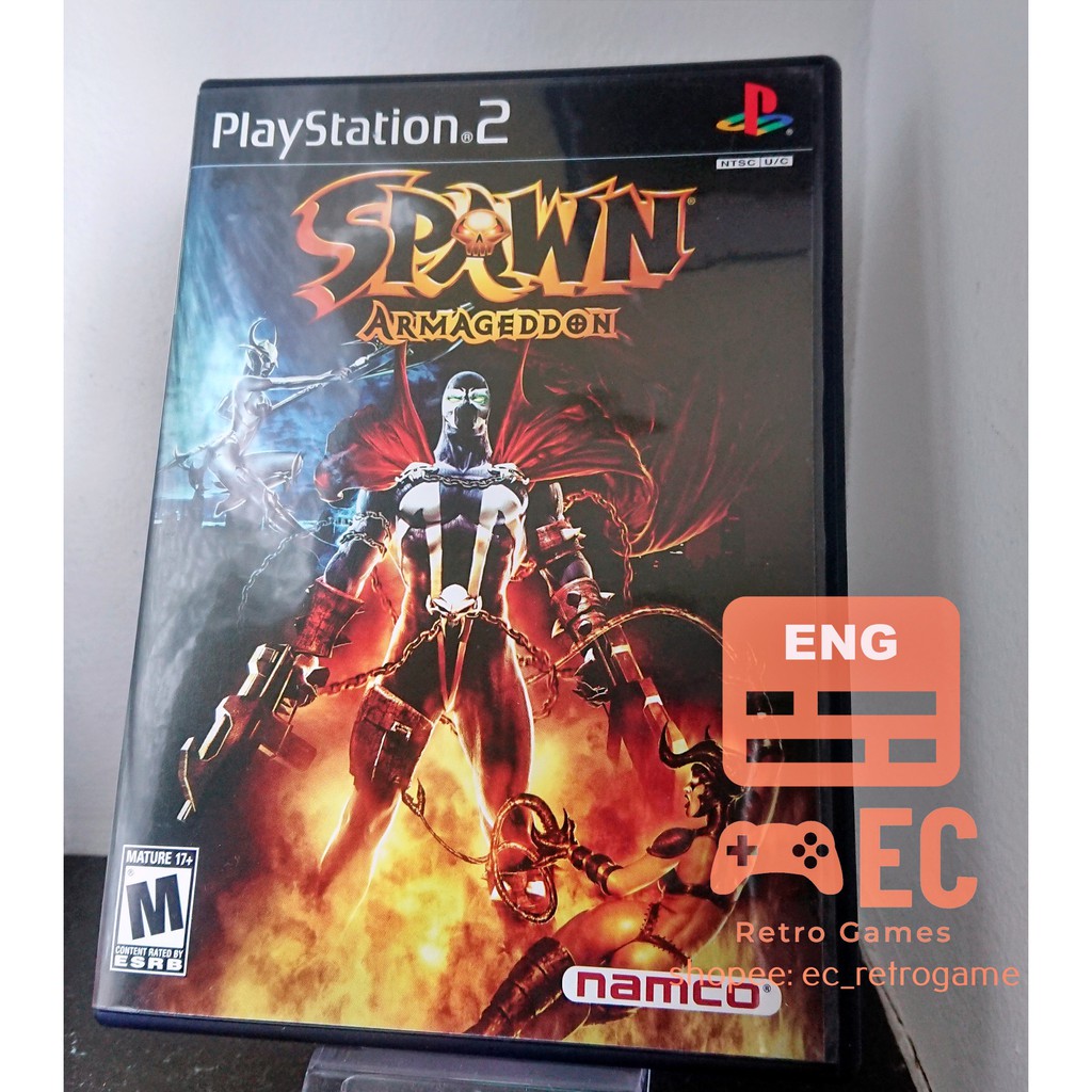 Spawn Armageddon Original NTSC-U/C Playstation 2 PS2 Game | Shopee ...