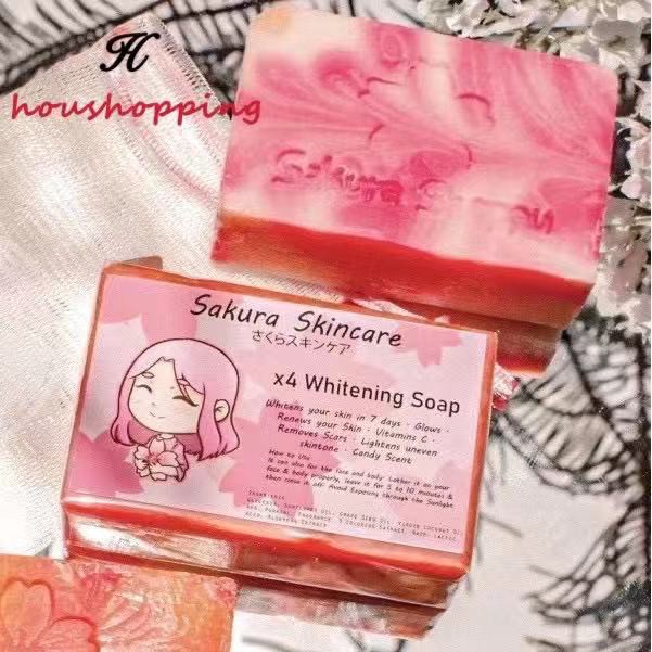 Sakura x4 Whitening Soap (135G) | Shopee Philippines