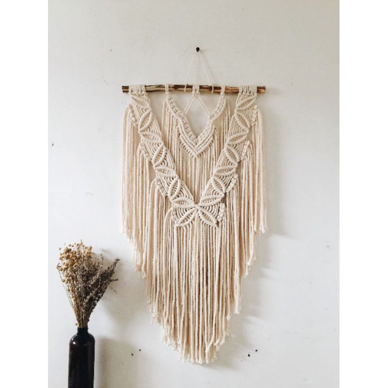 Macrame Wall Hanging(38x70cm) | Shopee Philippines