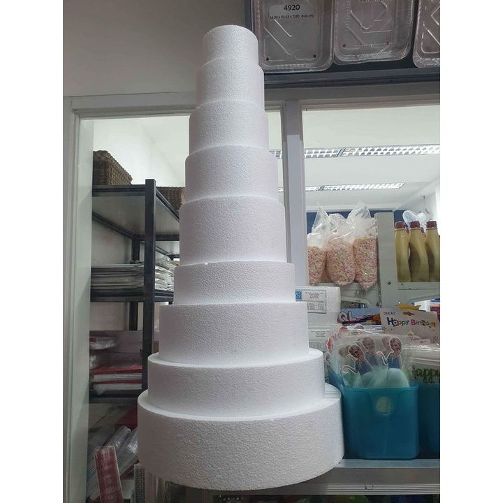 Dummy Styro Cake 9"-14" Decoration | Shopee Philippines