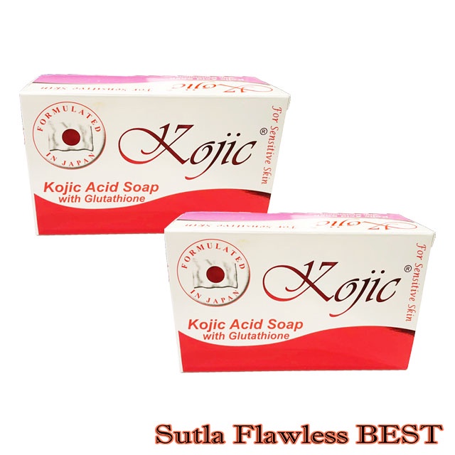 2pcs Original Kojic Acid Japan Soap with Glutathione (PINK) | Shopee ...