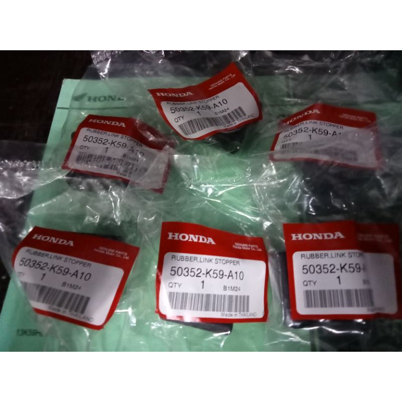 Rubber,Link Stopper.,Honda Genuine.,Honda Click.,125/150.,V1,V2..,Air ...