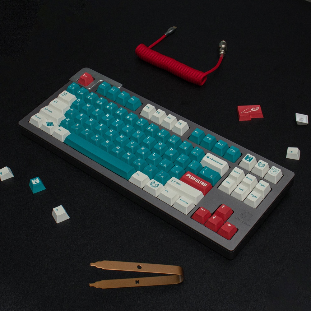 GMK Deku Keycaps 130 Keys Cherry Profile PBT Sublimation For Original ...